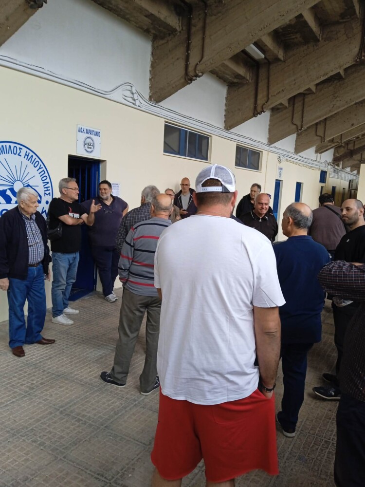 Η πρώτη του Δ Σ του Χαραυγιακού